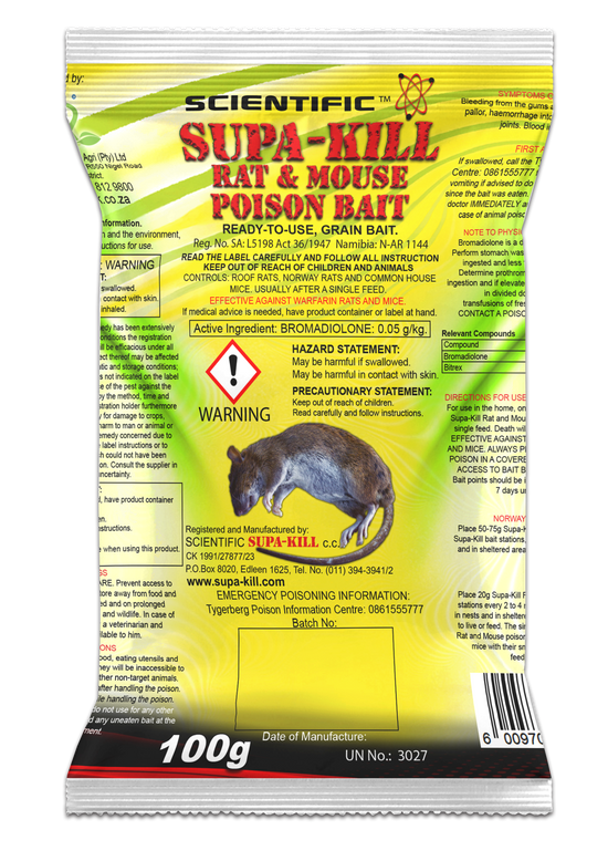 Supa-Kill Grain Based Poison Bait – Pest Shop